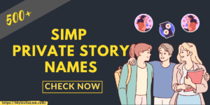 300+ Simp Private Story Names For Everyone - 2025 Update!